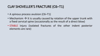 Cervical spine trauma | PPTX