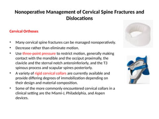 Cervical spine injuries - Upper nd Lower | PPTX