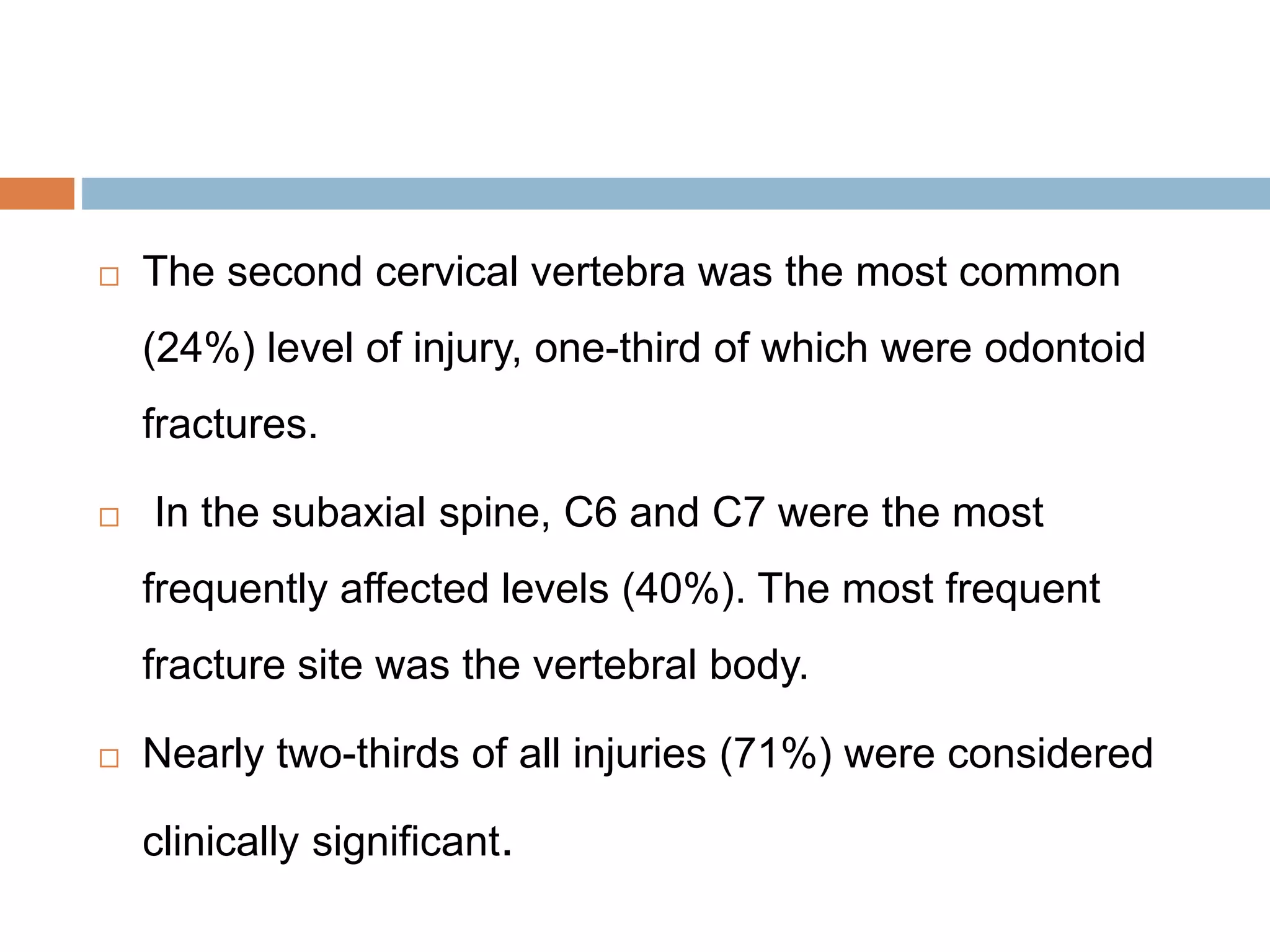 Cervical spine trauma asif.pptx | Death, Injury, or Military Conflict | Sensitive Topics
