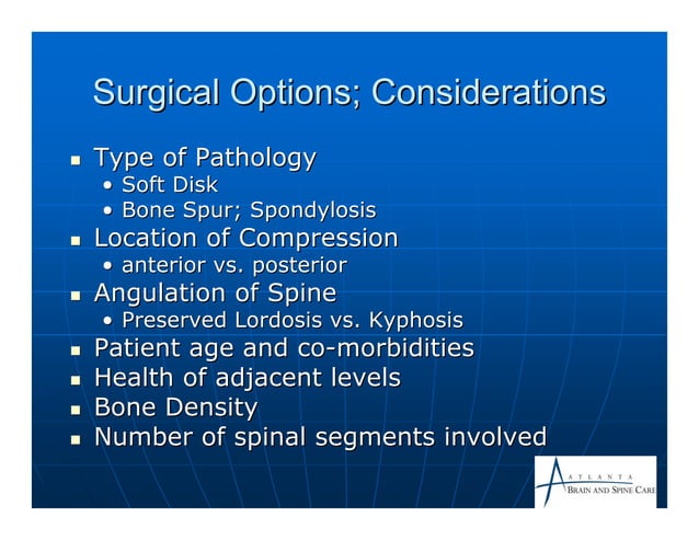 Cervical spondylosis | PPT