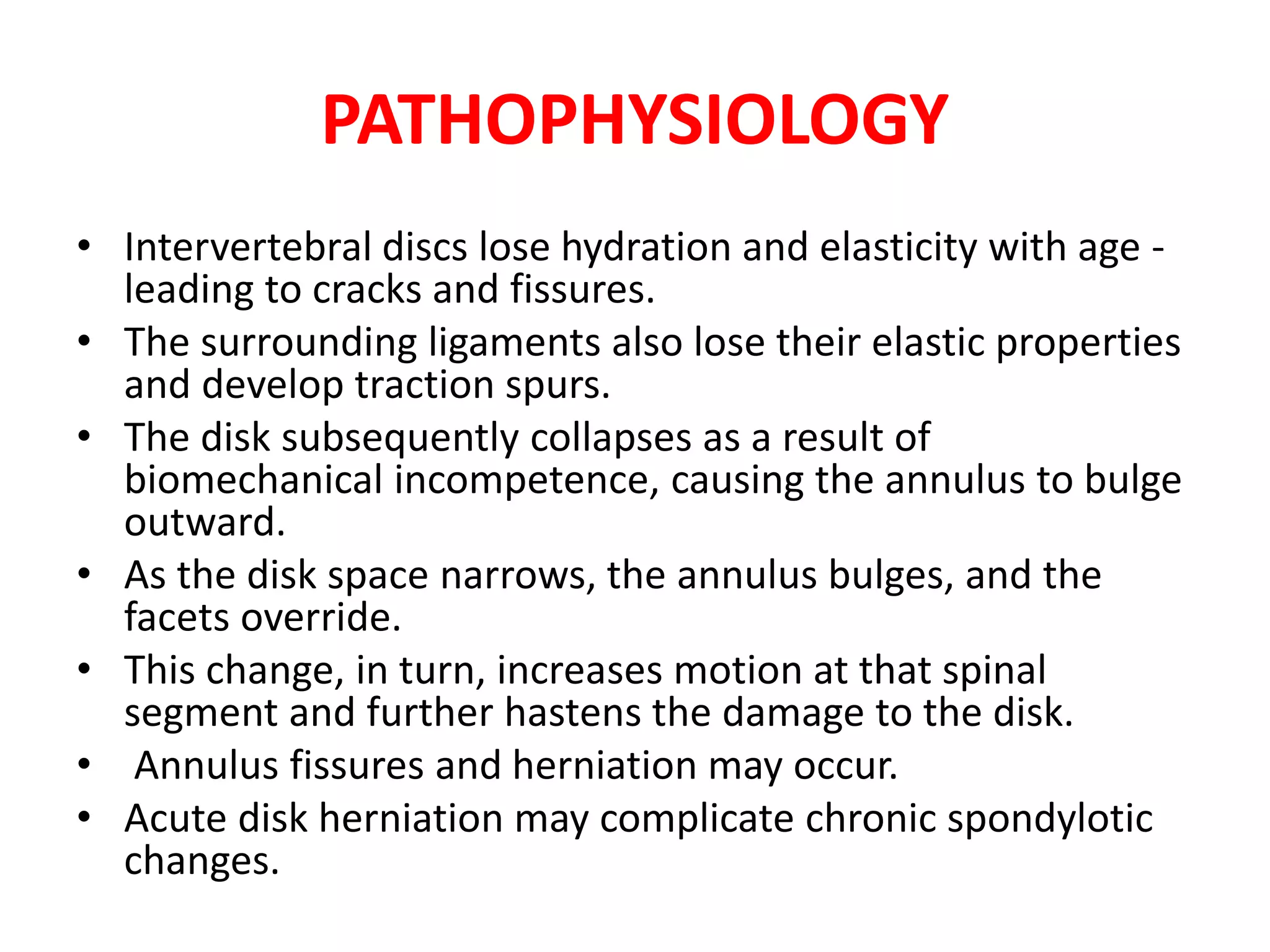 Cervical spondylosis | PPTX