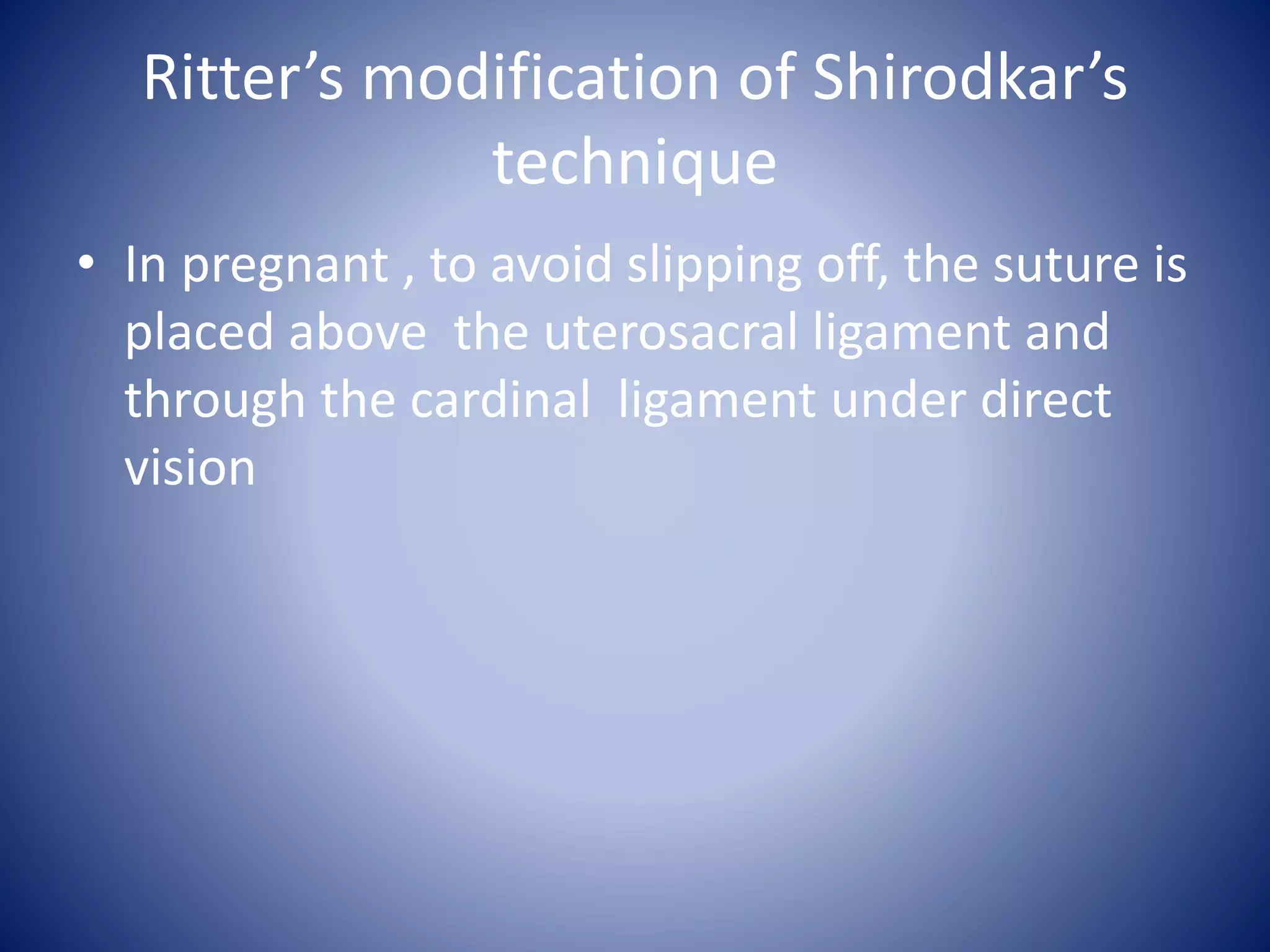 Cervical stitches | PPTX