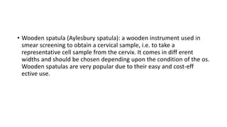 Cervical uterine smear (pap smear).pptx