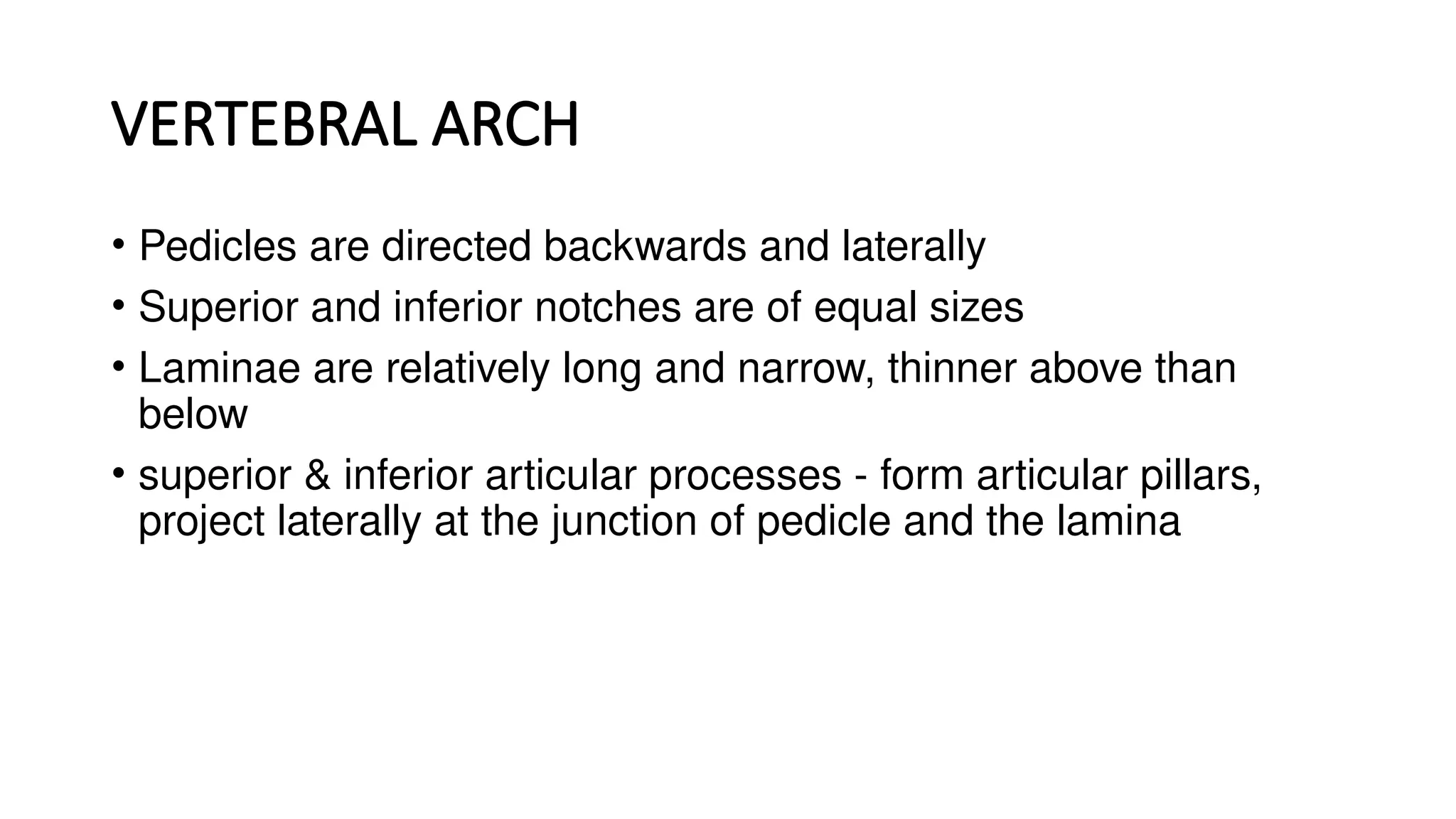 cervical vertebrae presentation by Dr Ela kinra | PPTX