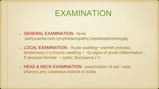 Cervicofacial infection | PPTX