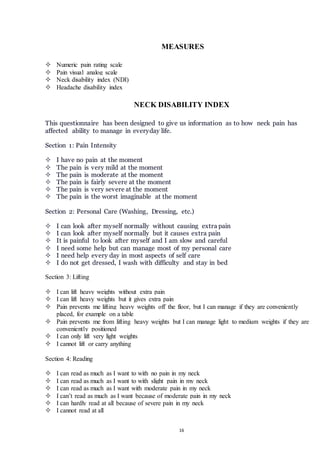 Cervicogenic headache | DOCX