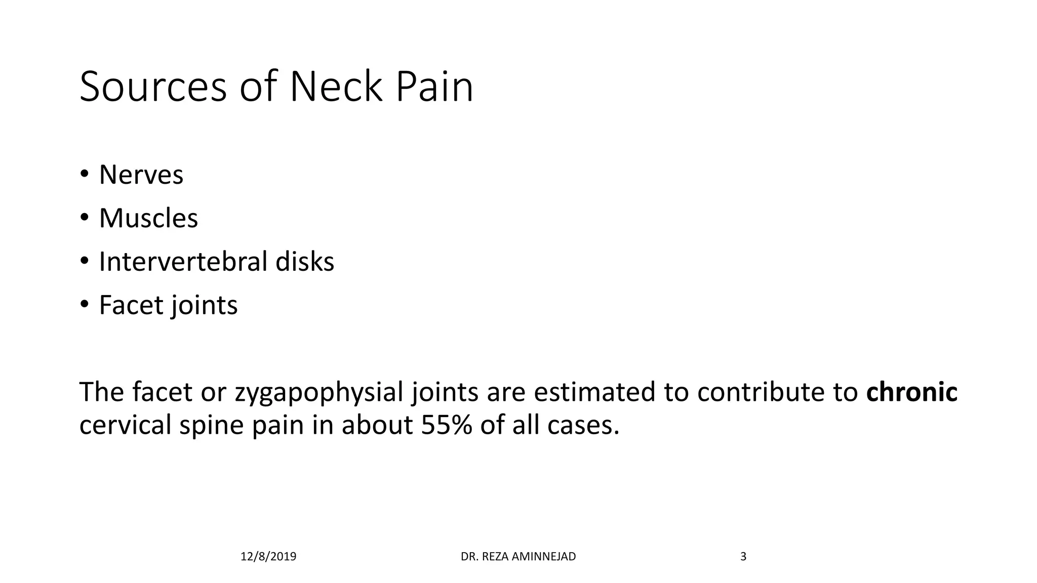 Cervicogenic Headache Following Lower Cervical RF Neurotomy | PPTX