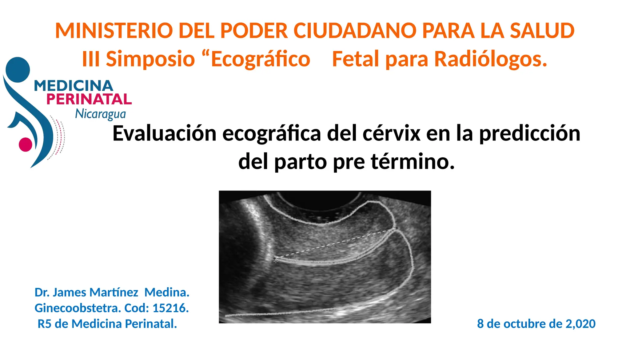 Cervicometría o longitud cervical examen radiologico de importancia en ...