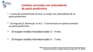 Cervicometría o longitud cervical examen radiologico de importancia en ...