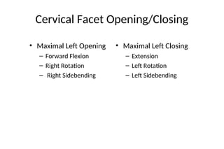 CervicoThoracic EVALUATION.ppt CervicoThoracic EVALUATION | PPT