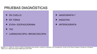 Cervicotomia- cirugia de cabeza y cuello | PPTX