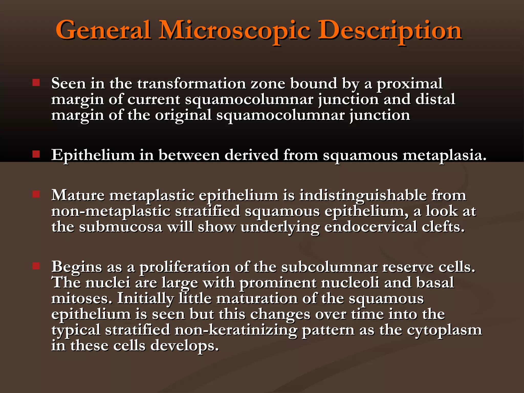 PATHOLOGY OF THE CERVIX | PPT