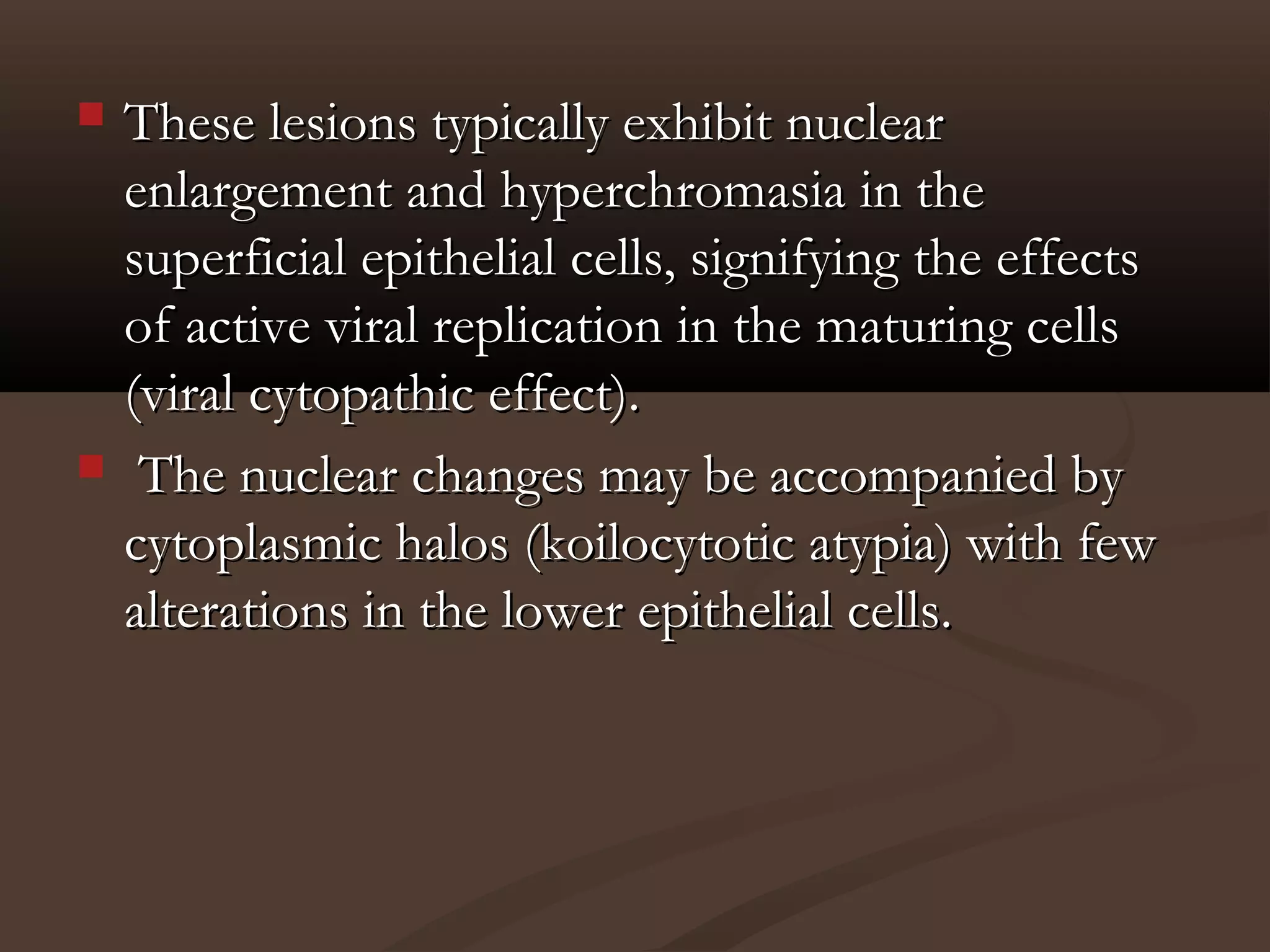 Pathology Of The Cervix Ppt