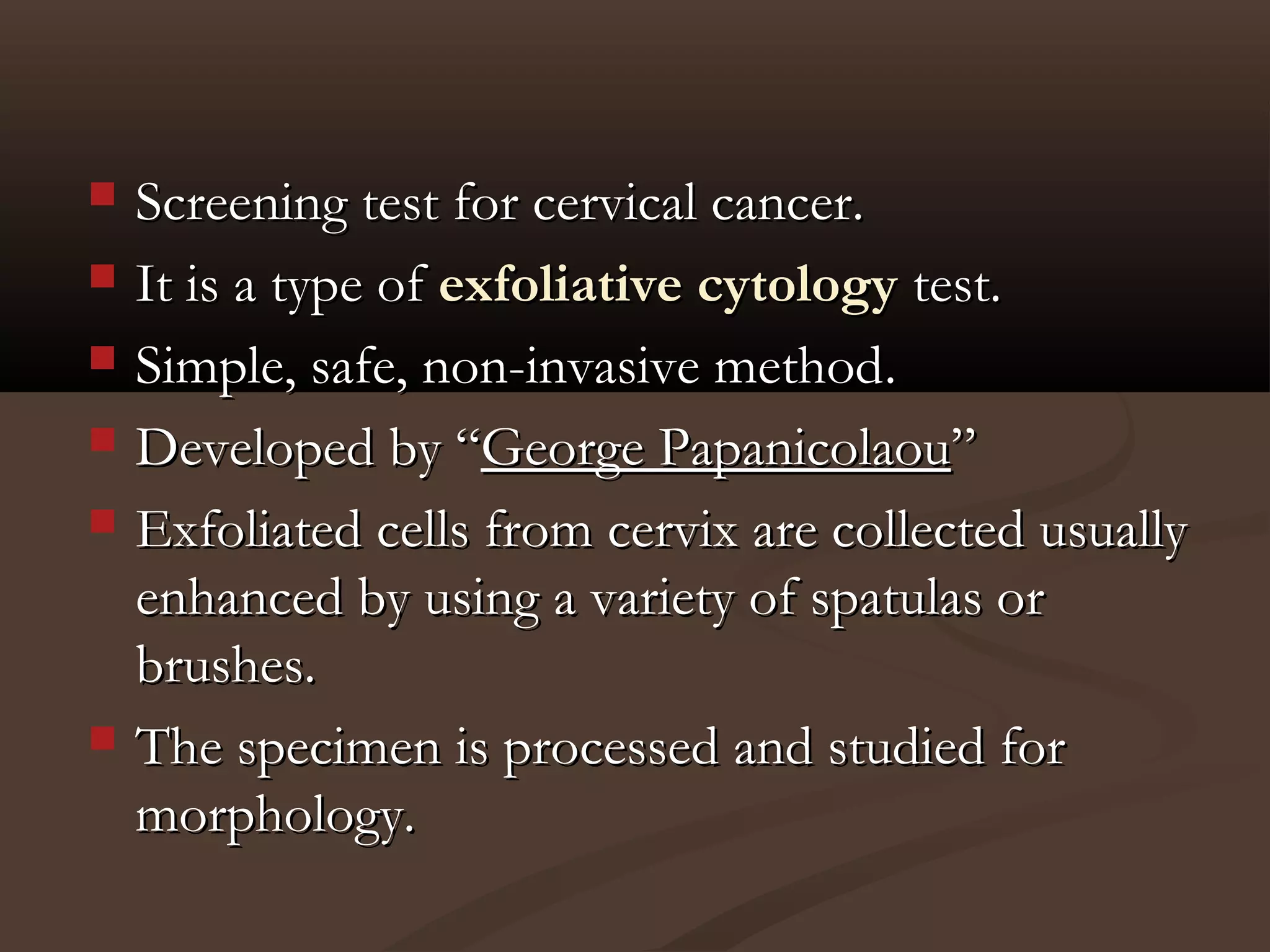 PATHOLOGY OF THE CERVIX | PPT