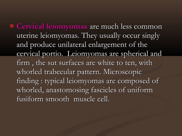 PATHOLOGY OF THE CERVIX | PPT | Reproductive Health | Diseases and ...