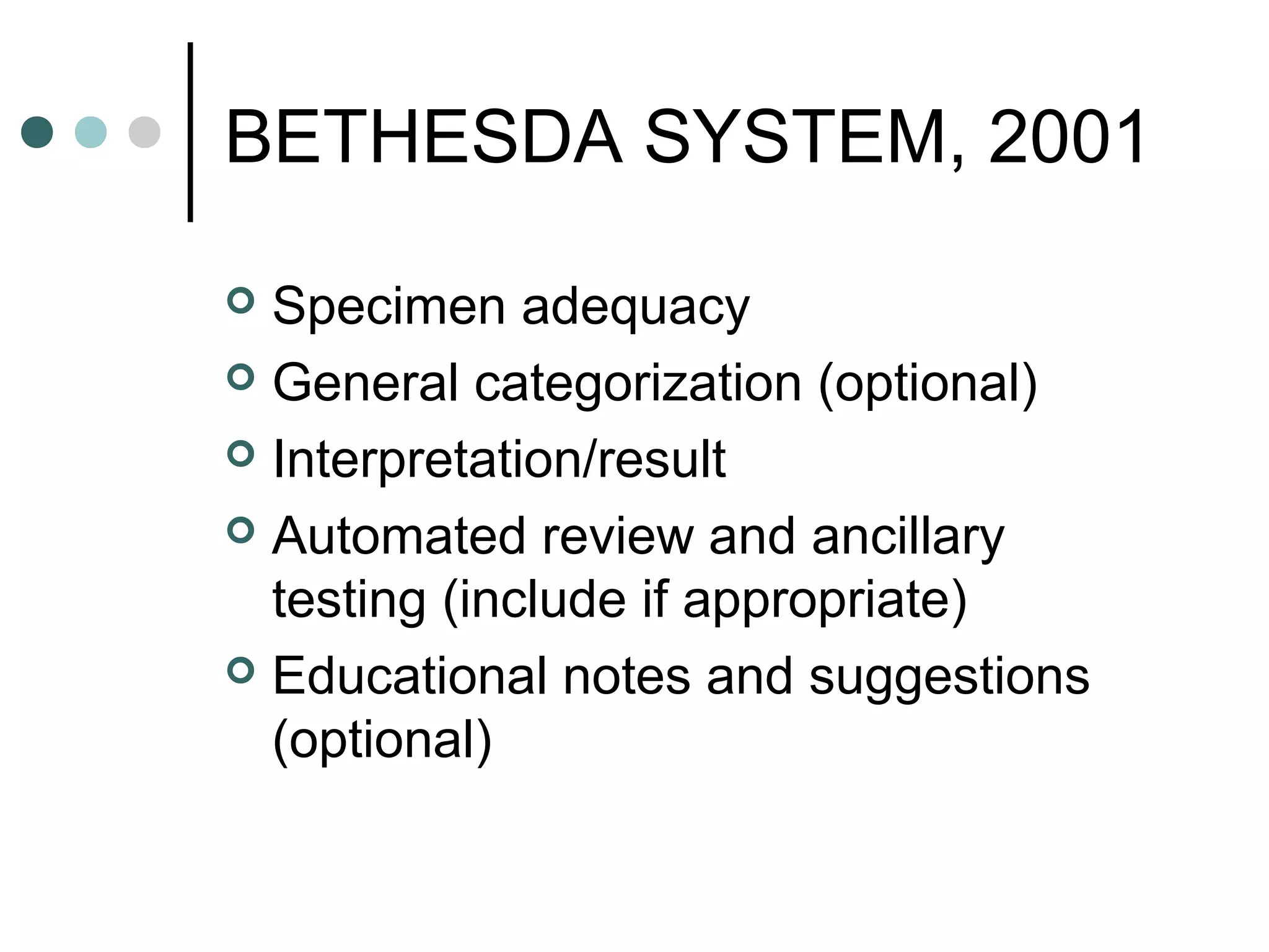 Cervix-bethesda system | Abdul Quddus | PPT