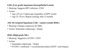 Anatomy of cervix and cervical cancer workup | PPTX