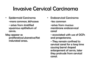 Cervical carcinoma | PPTX