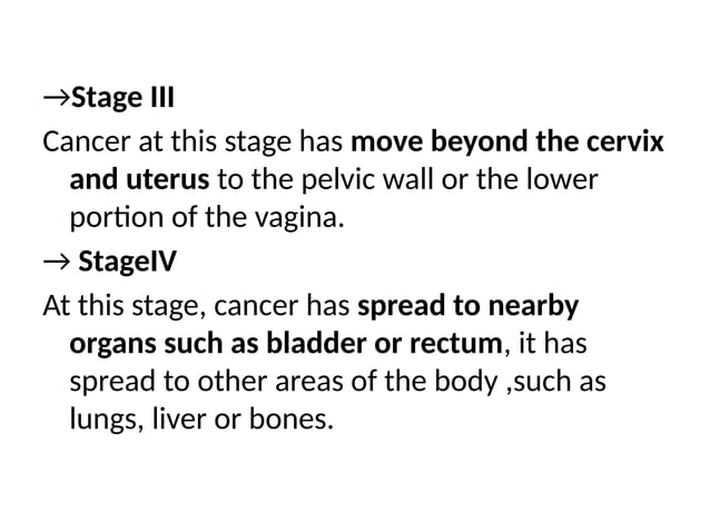 Cervix Cancer Pptx Introduction Of Cervical Cancer Ppt