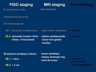 Cervixcarcinoom mri | PPT