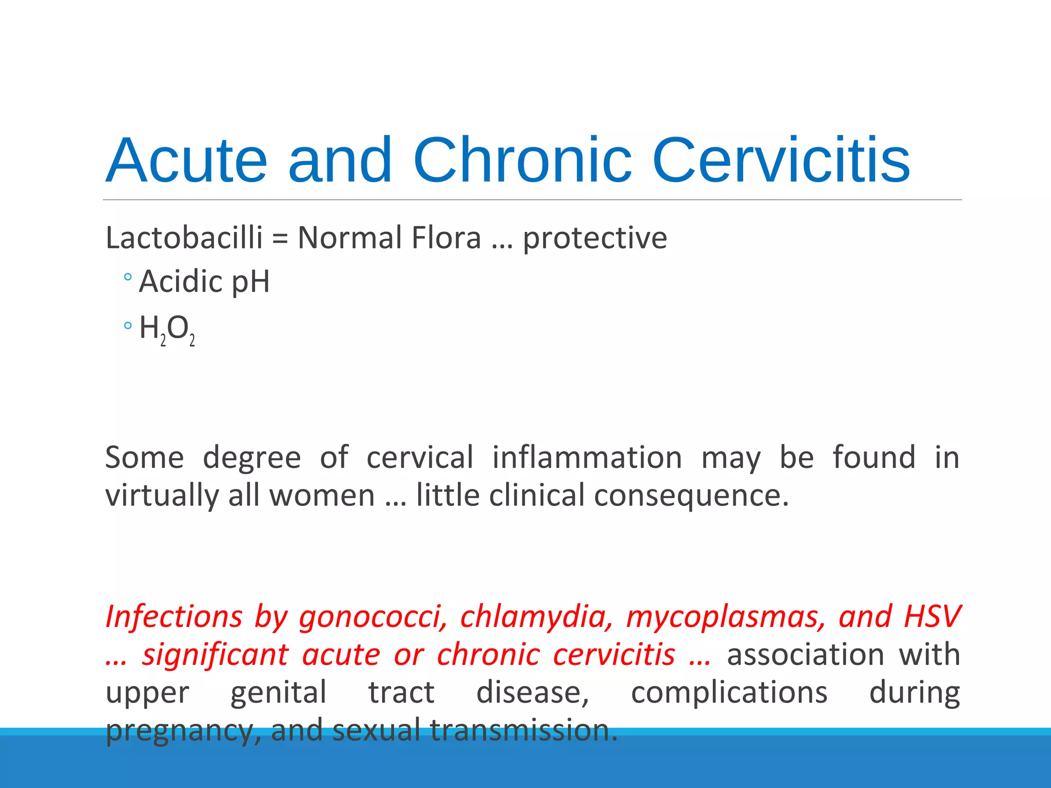 Pathology of Cervix | PPT