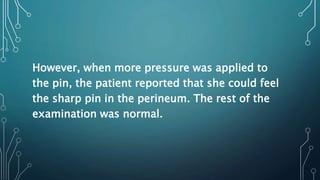 Cauda equina syndrome | PPTX
