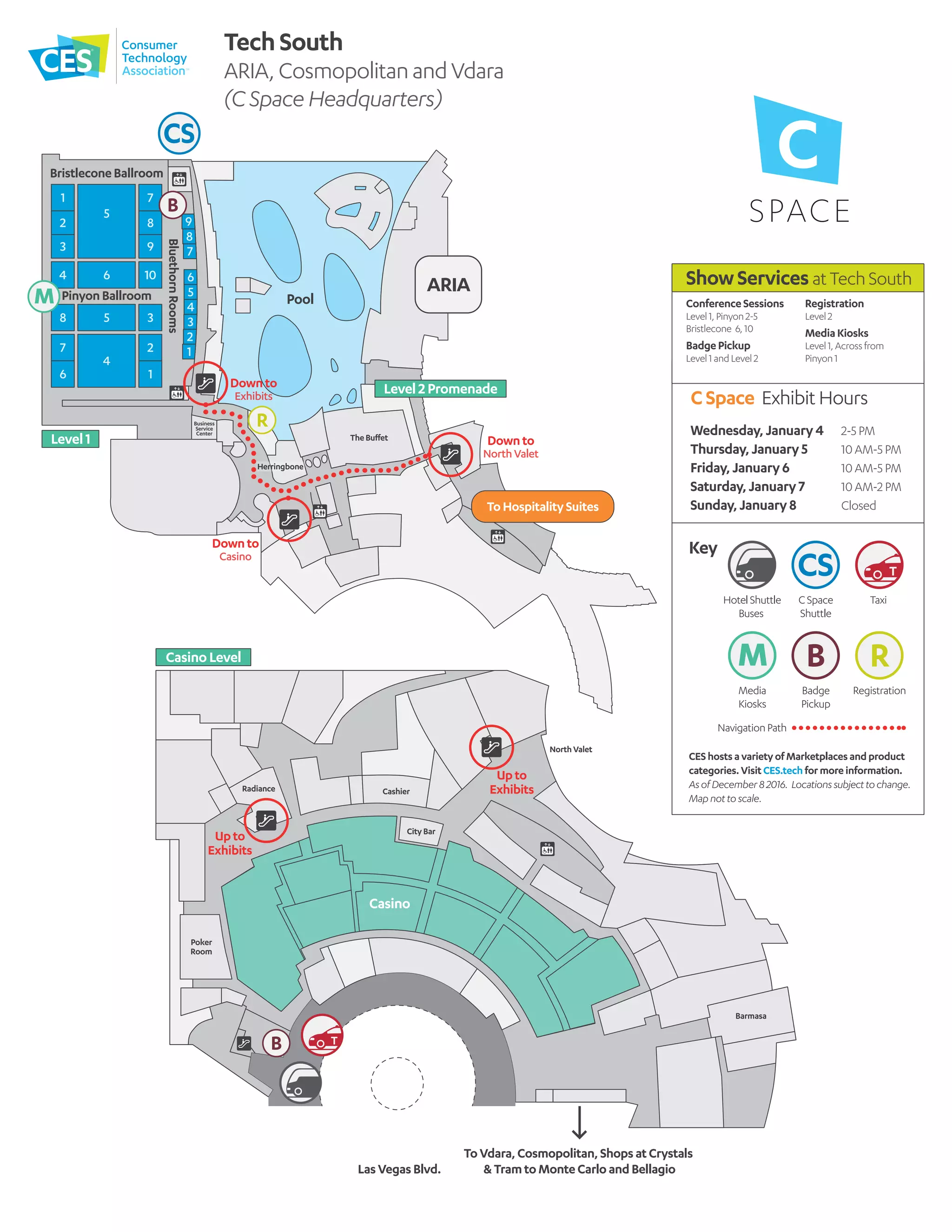 CES 2017 Show Floor Maps | PDF