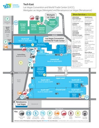 CES 2017 Show Floor Maps | PDF