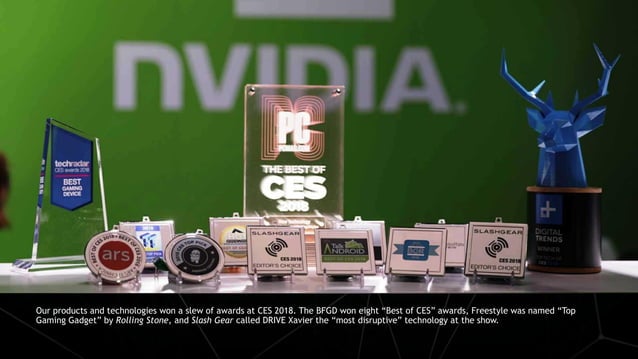 NVIDIA CES 2018 Highlights | PPT