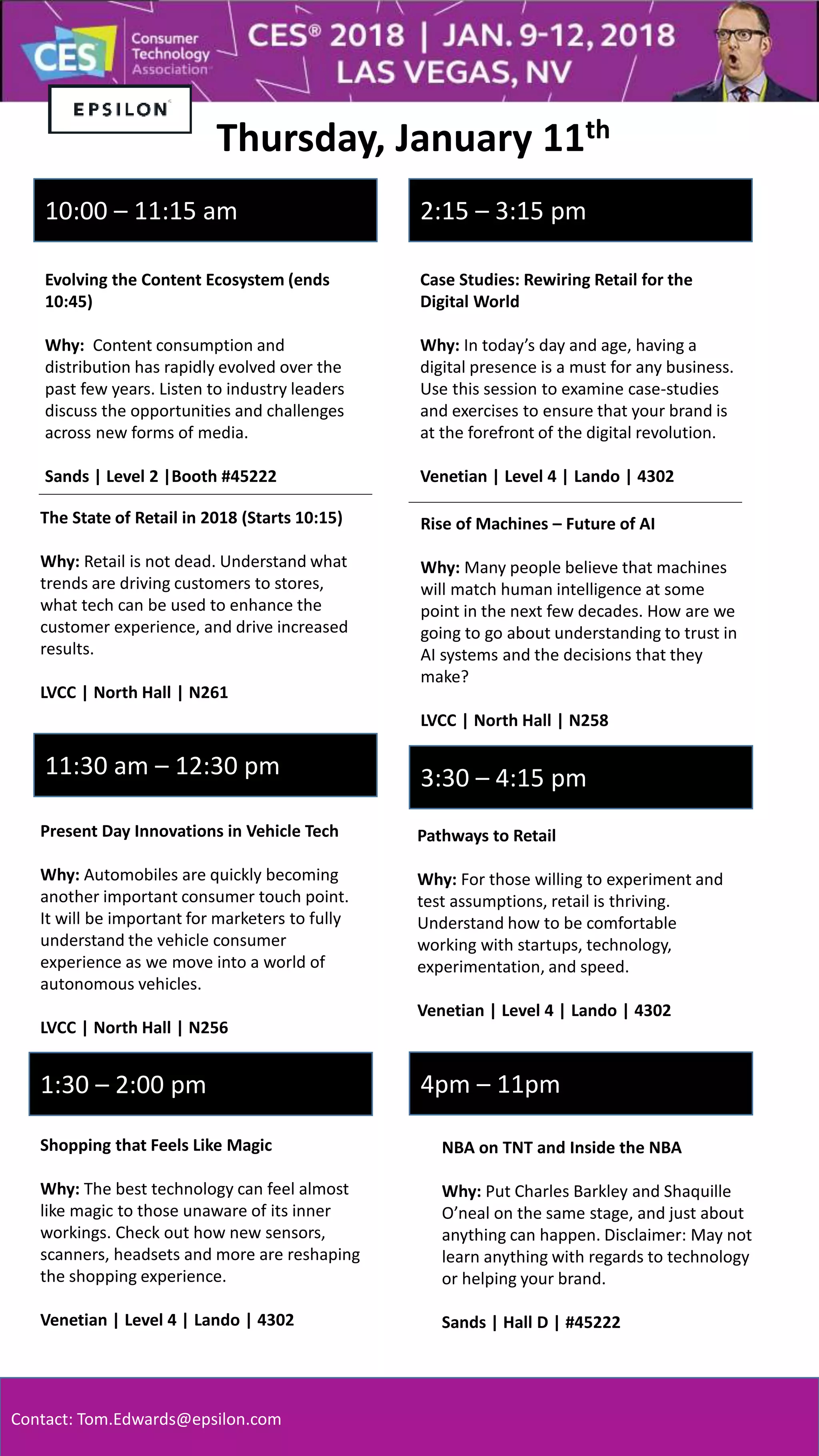 Epsilon Agency CES Guide | PPTX