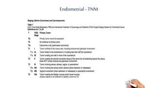 CES202101 - Clase 15 parte 2 - Cáncer de endometrio | PPTX