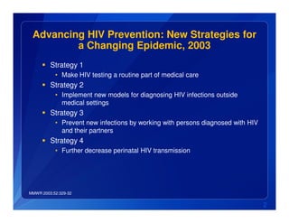 CDC’s Expanded HIV Testing Program: Successes, Best Practices and ...