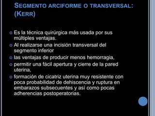 Cesara y tipos de cesareas indicaciones y contraindicaciones | PPTX