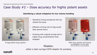 CHALLENGES OF IMPLEMENTING CSTDs IN NOVEL MODALITIES | PPT
