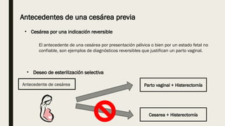 cesarea PROCEDIMIENTO, INDICACIONES .pptx