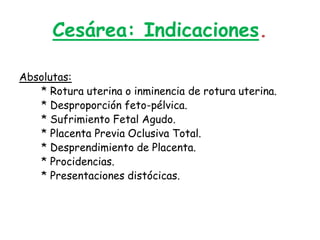 Cesárea | PDF