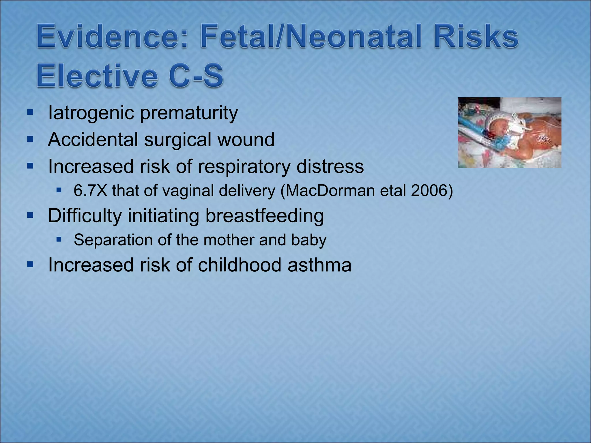 Cesarean delivery on maternal request | PPT