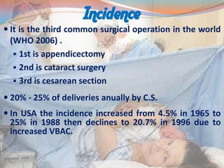 Cesarean section | PDF