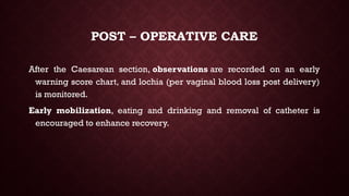CESAREAN SECTION / OPERATIVE OBSTETRICS.pptx