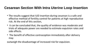 Cesarean section and associated surgeries from the same incision | PPT