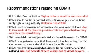 CESAREAN SECTION in humans beansbms.pptx