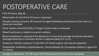 CESAREAN SECTION (CS).pptx. PRESENTED BY ; MS. ANKITA LAL, ASSISTANT ...