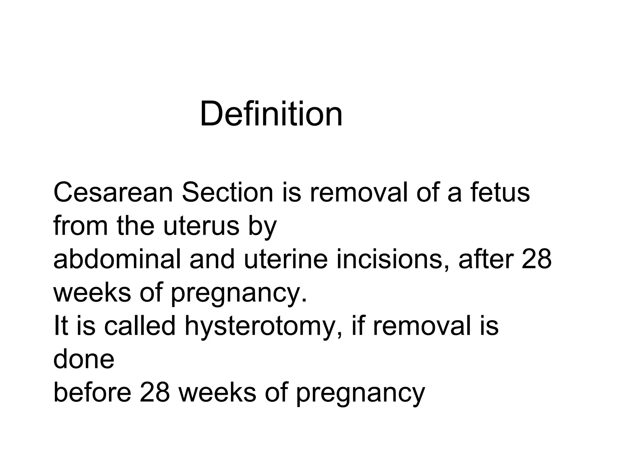 Cesarean section hennawy | PPT