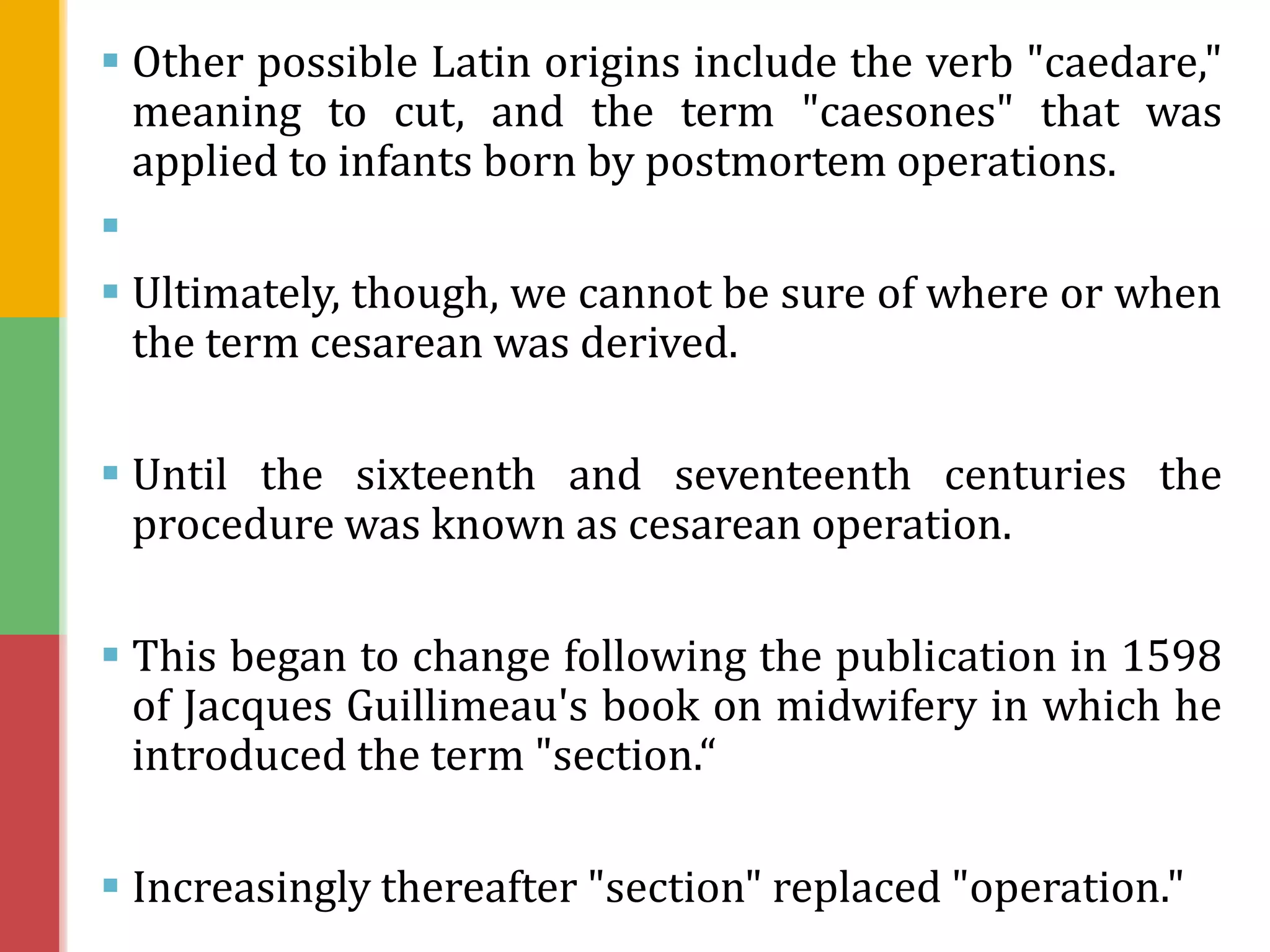Cesarean section@DrJB | PPTX