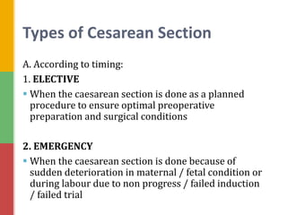 Cesarean section@DrJB | PPTX
