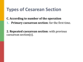 Cesarean section@DrJB | PPTX