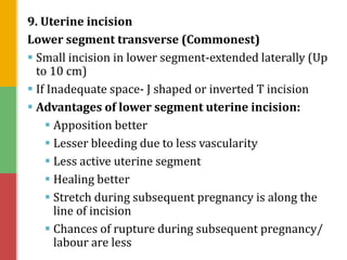 Cesarean section@DrJB | PPTX