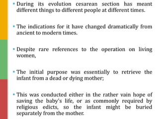 Cesarean section@DrJB | PPTX