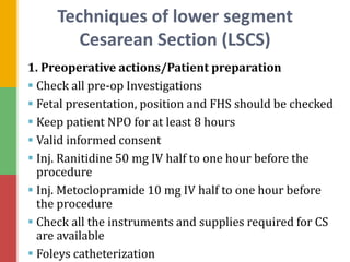 Cesarean section@DrJB | PPT