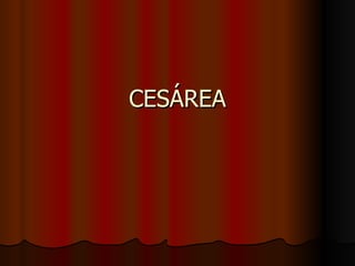 Cesarea Y Forceps | PPT